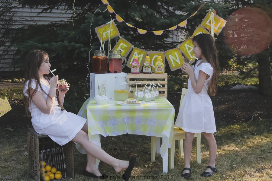Lemonade Stand! Themed Mini Photo Session — Tiaras & Tantrums