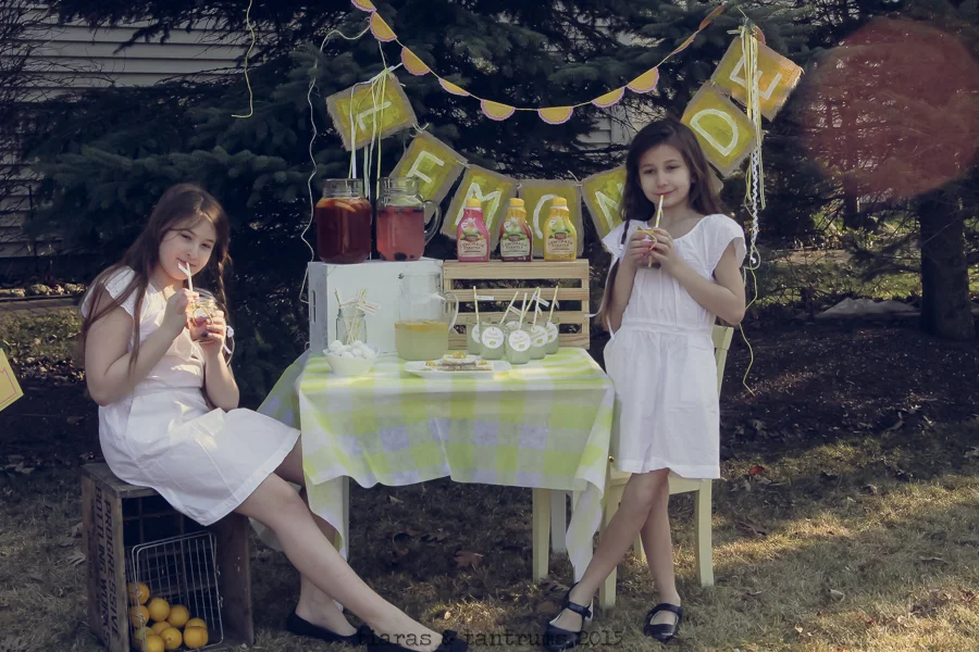 Lemonade Stand! Themed Mini Photo Session — Tiaras & Tantrums
