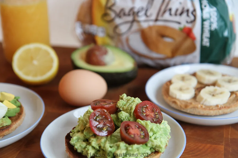 BAGEL TOAST: 6 Ways to Build A Breakfast — Tiaras & Tantrums