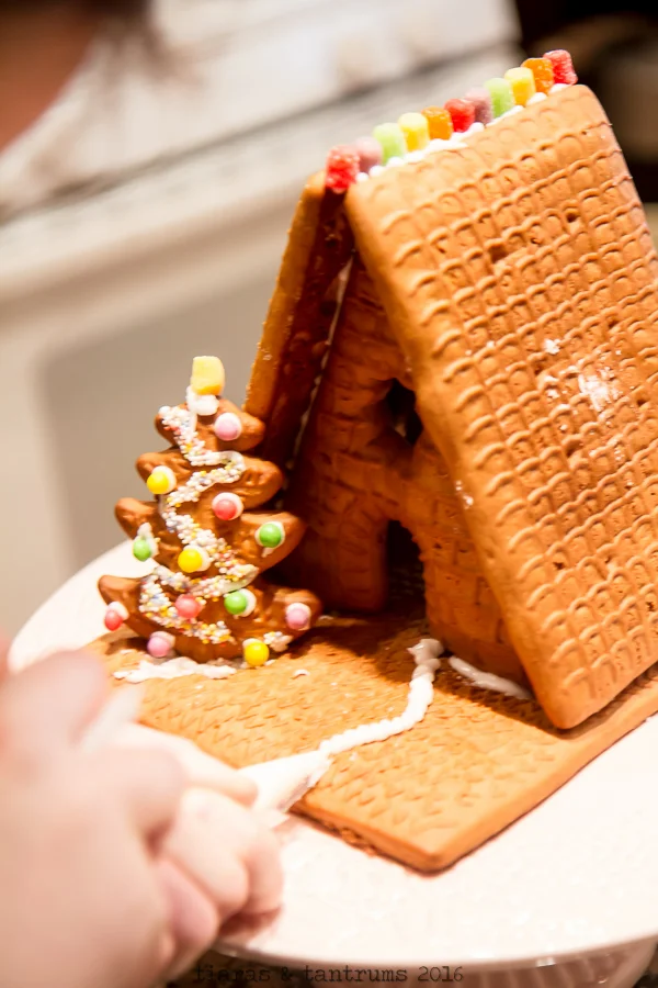 Christmas Activity: Gingerbread House + Printable — Tiaras & Tantrums