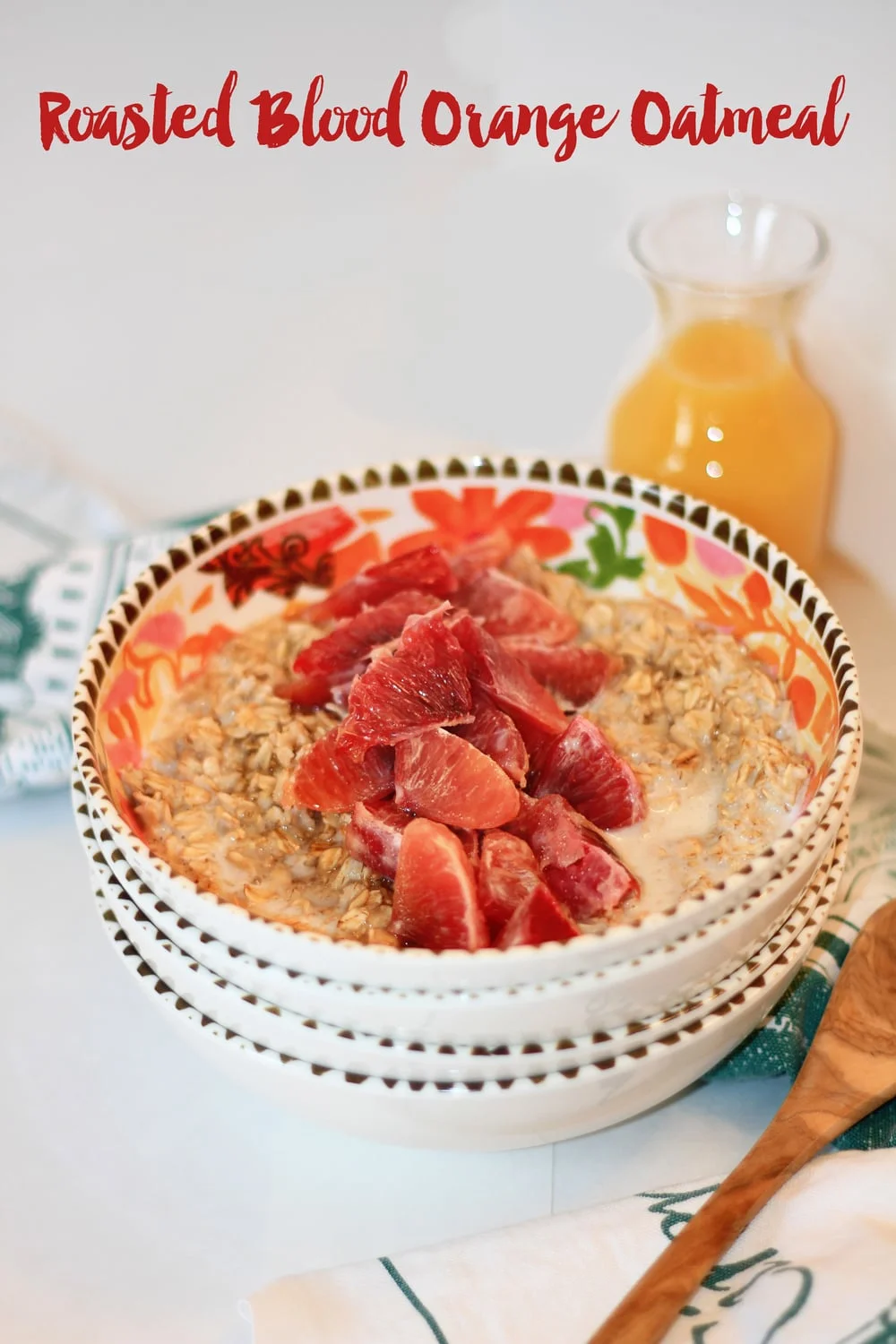 Roasted Blood Orange Oatmeal — Tiaras & Tantrums