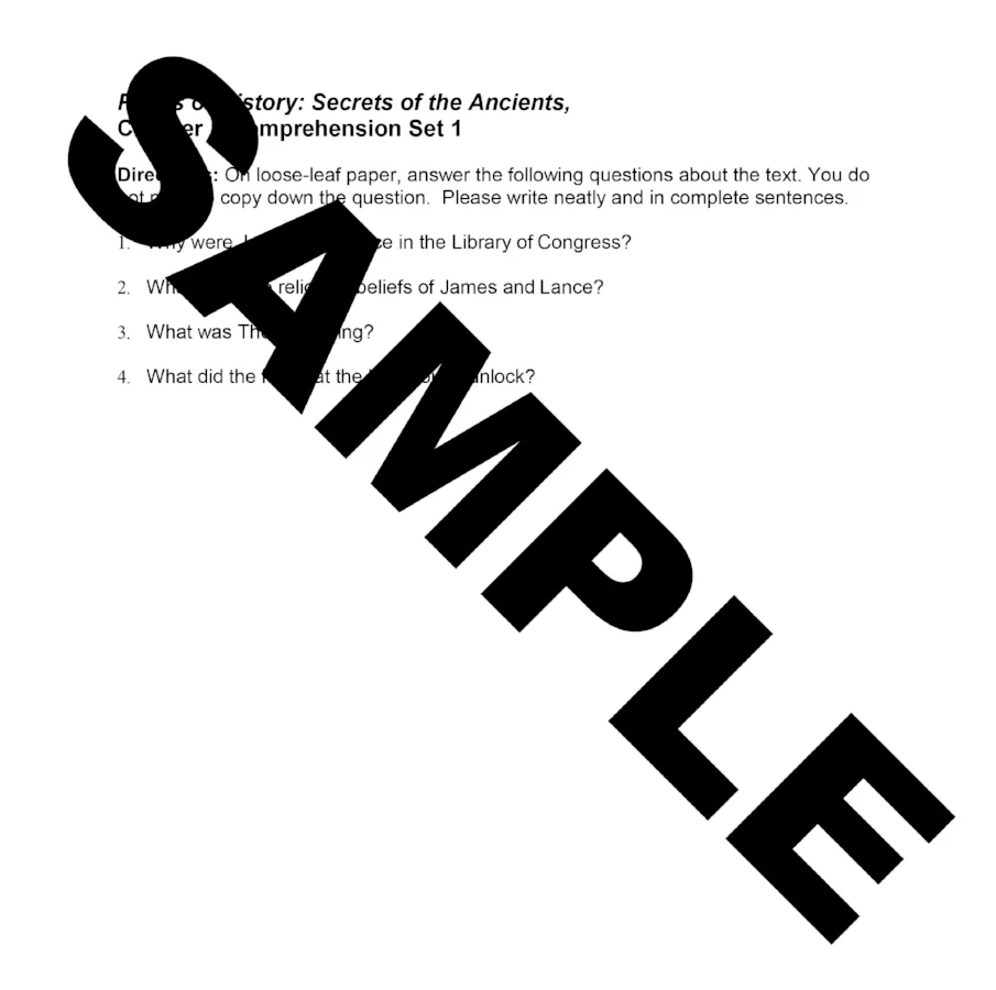 Mystery of History Vol 1 Homeschool History MegaPack Curriculum ...