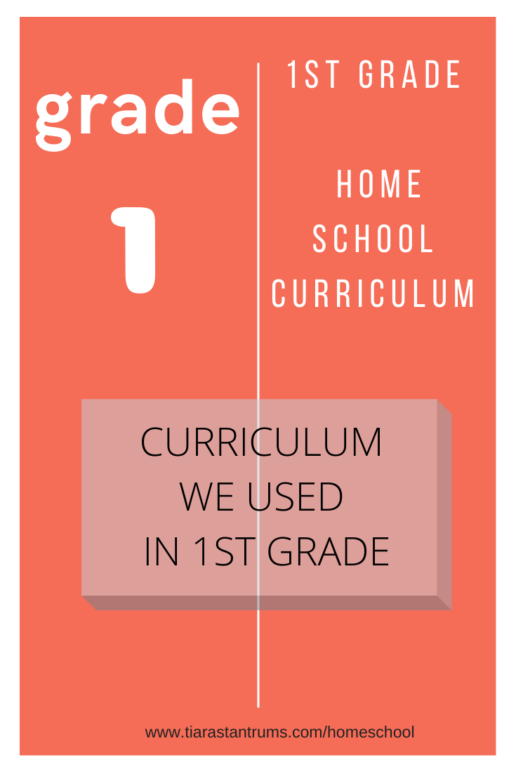 First Grade Homeschool Curriculum — Tiaras & Tantrums