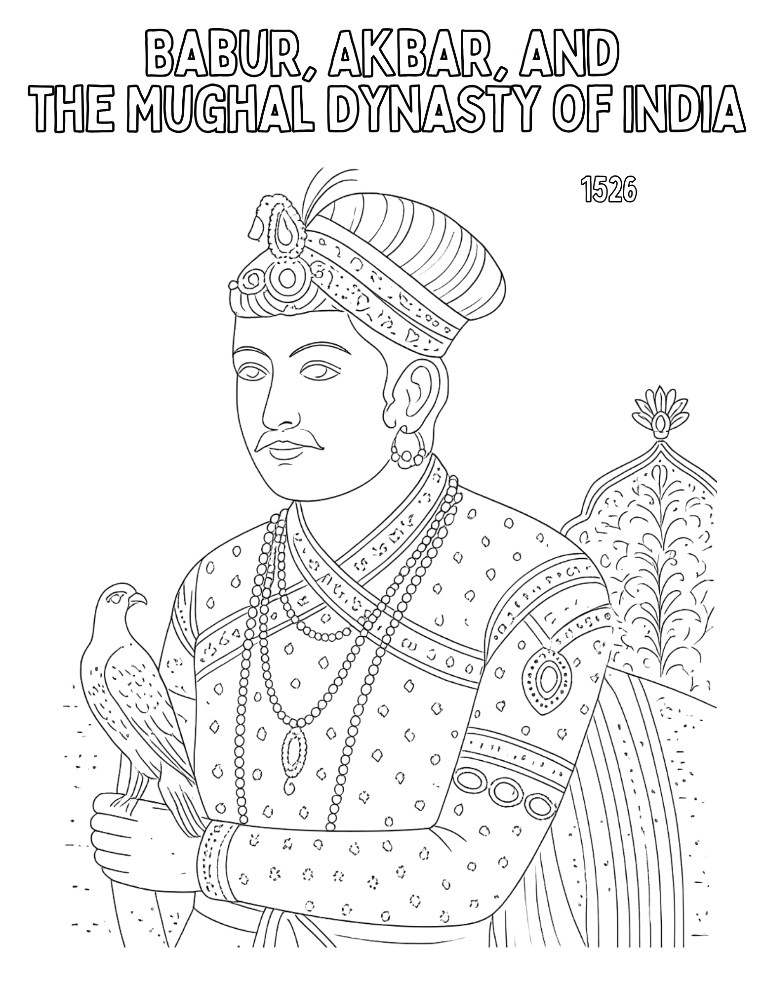 Early Modern Times World History Coloring Pages — Tiaras & Tantrums