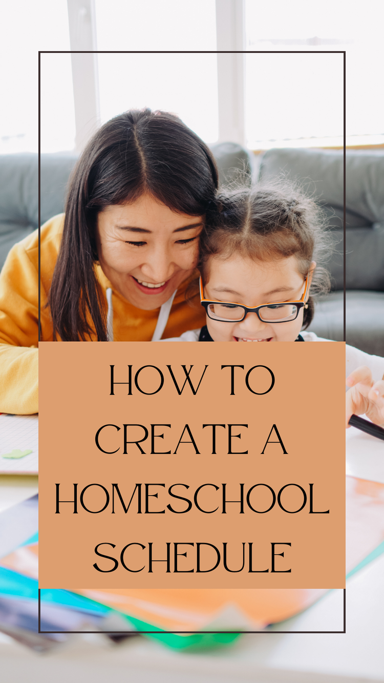 How to Create a Homeschool Schedule {With FREE Template} — Tiaras ...
