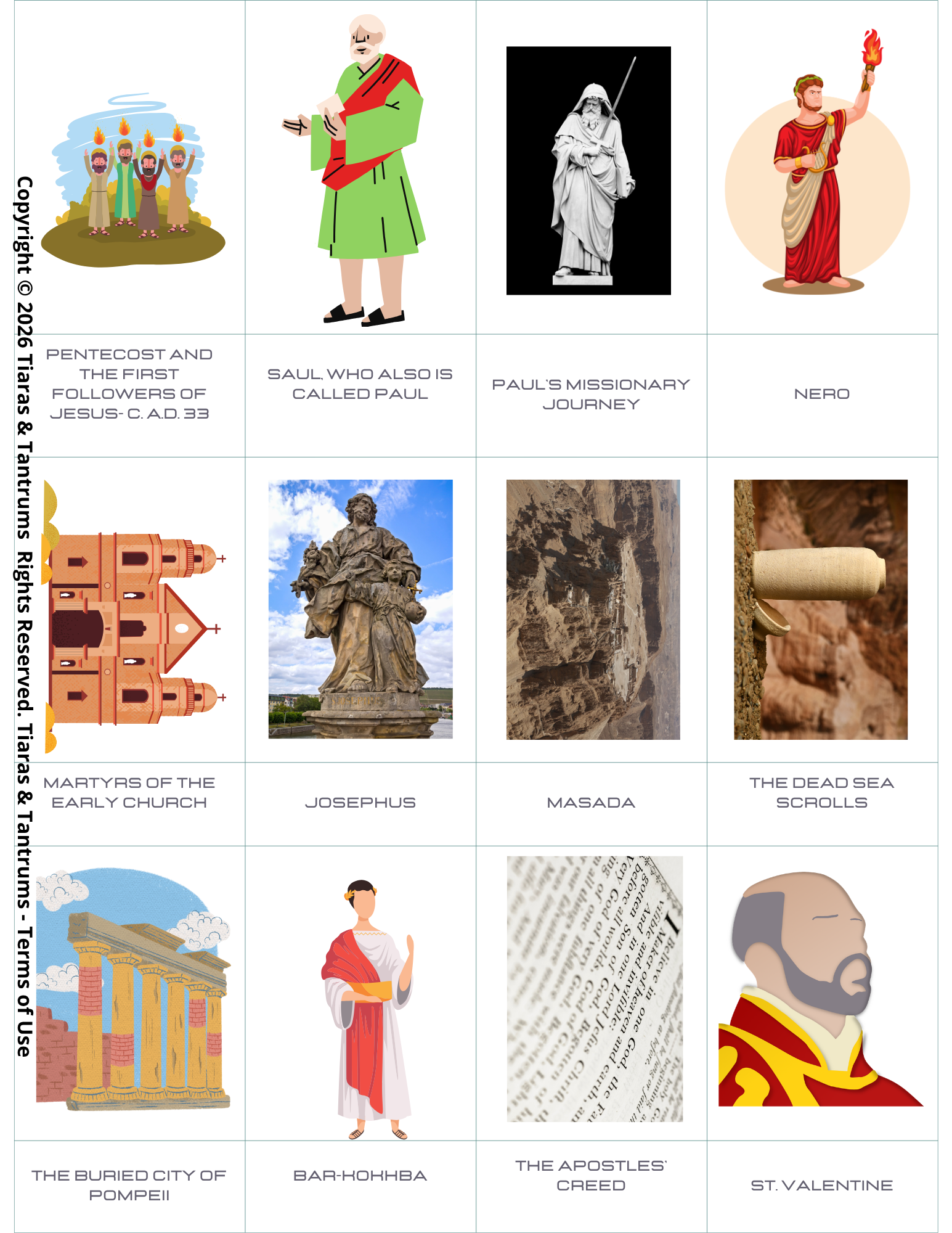 Middle Ages World History Timeline Figures Homeschool Curriculum ...