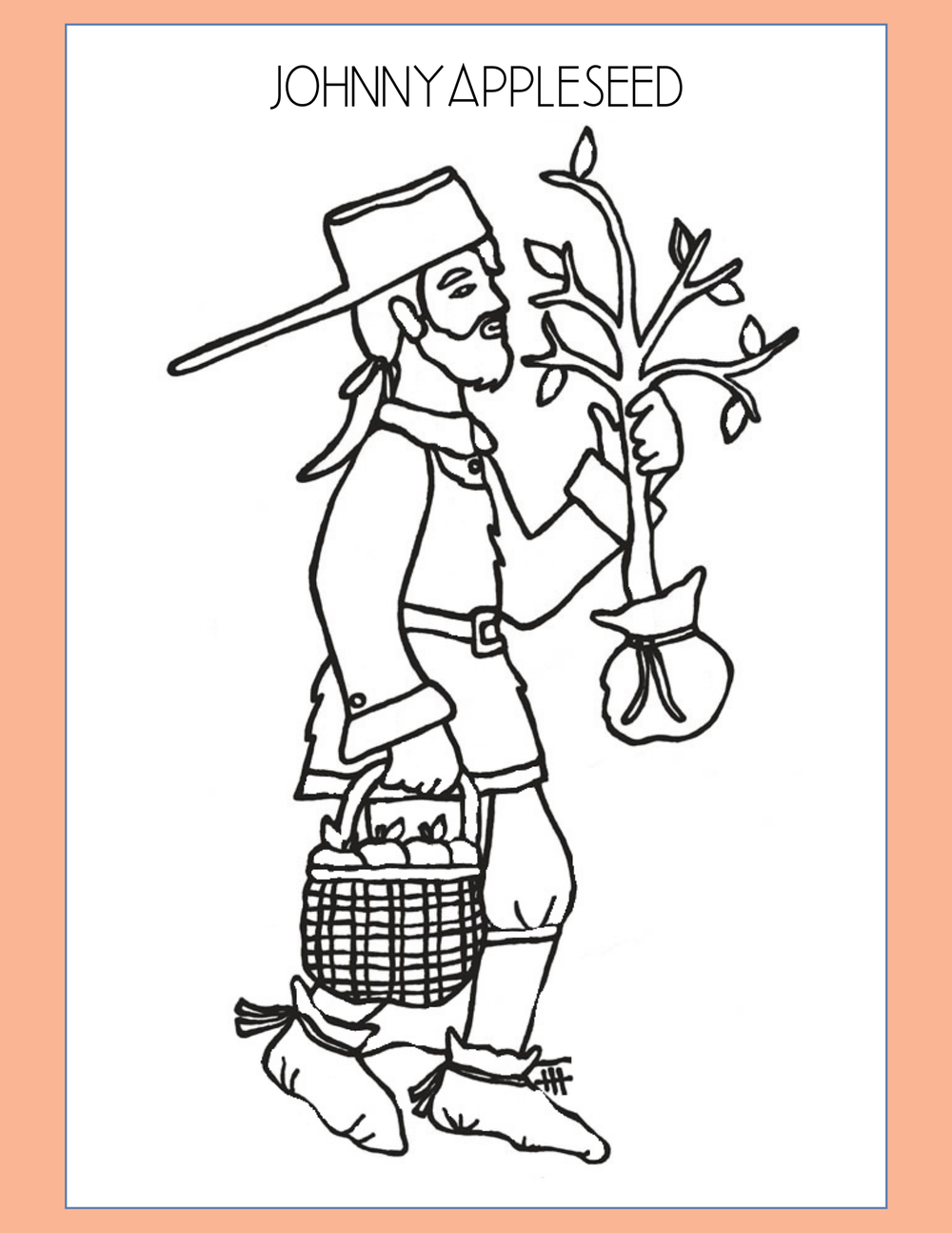 FREE Johnny Appleseed Homeschool Mini Unit Study — Tiaras & Tantrums