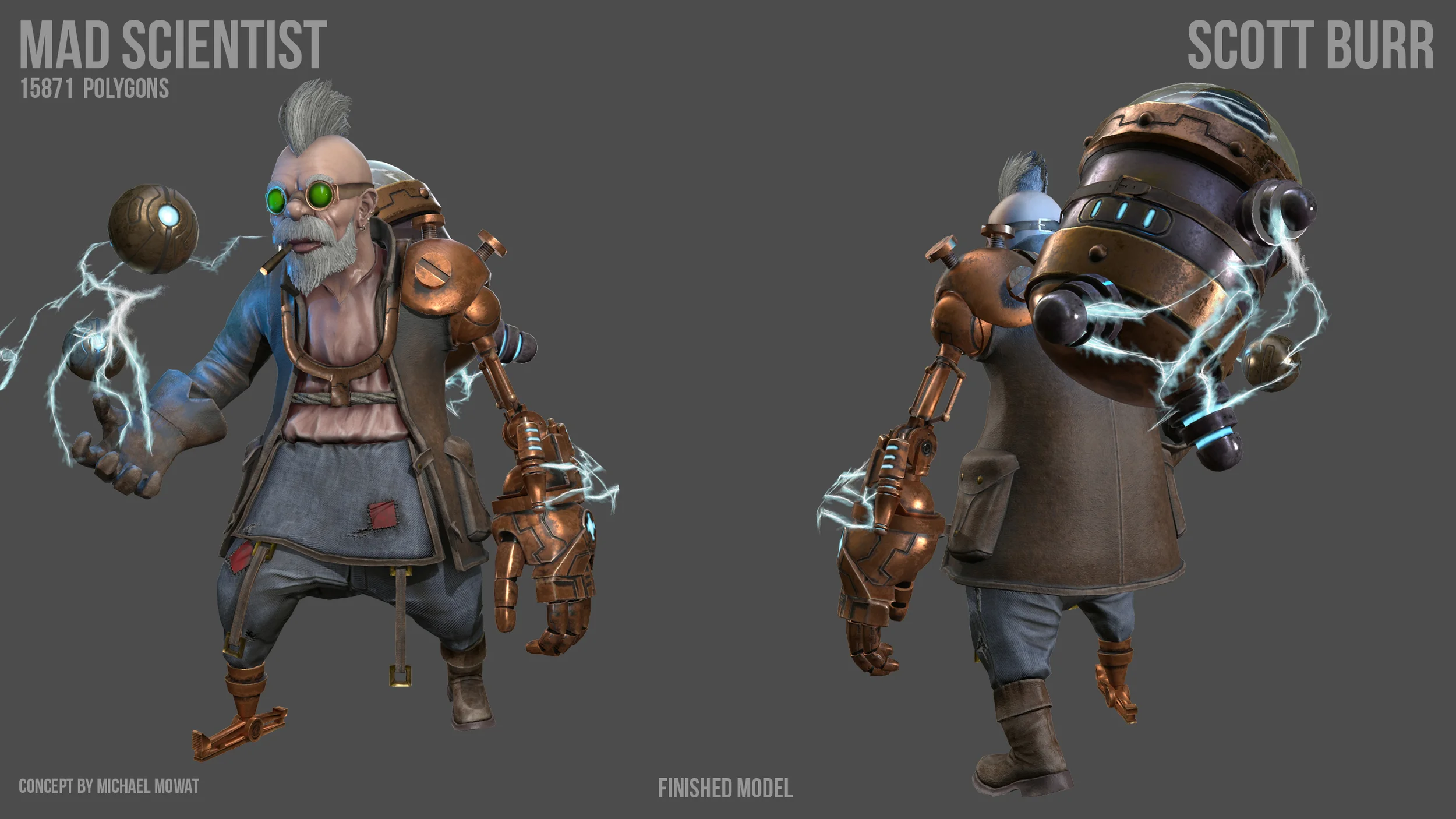 Mad Scientist Concept Art
