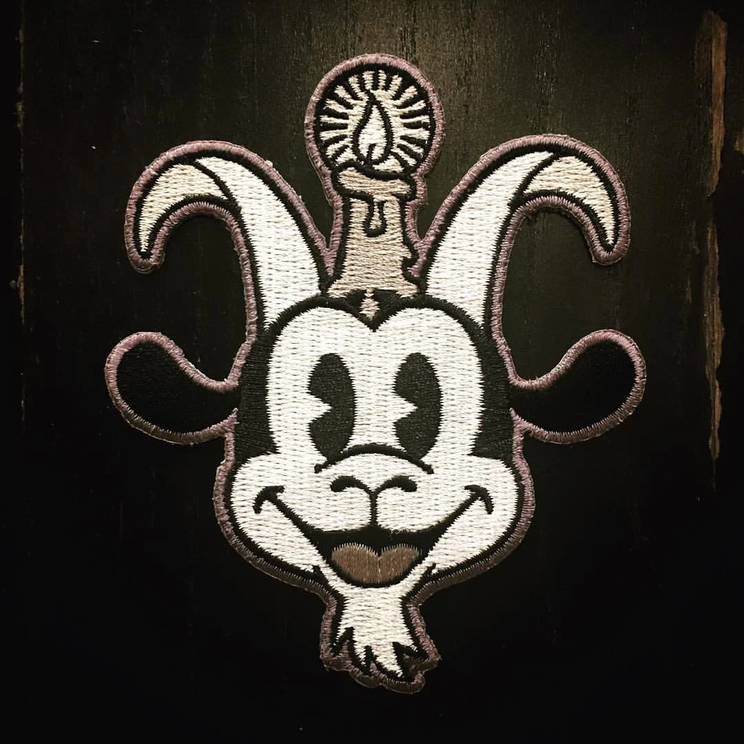 Li'l Baphomet 4" Embroidered Patch — COLONEL TONY MOORE