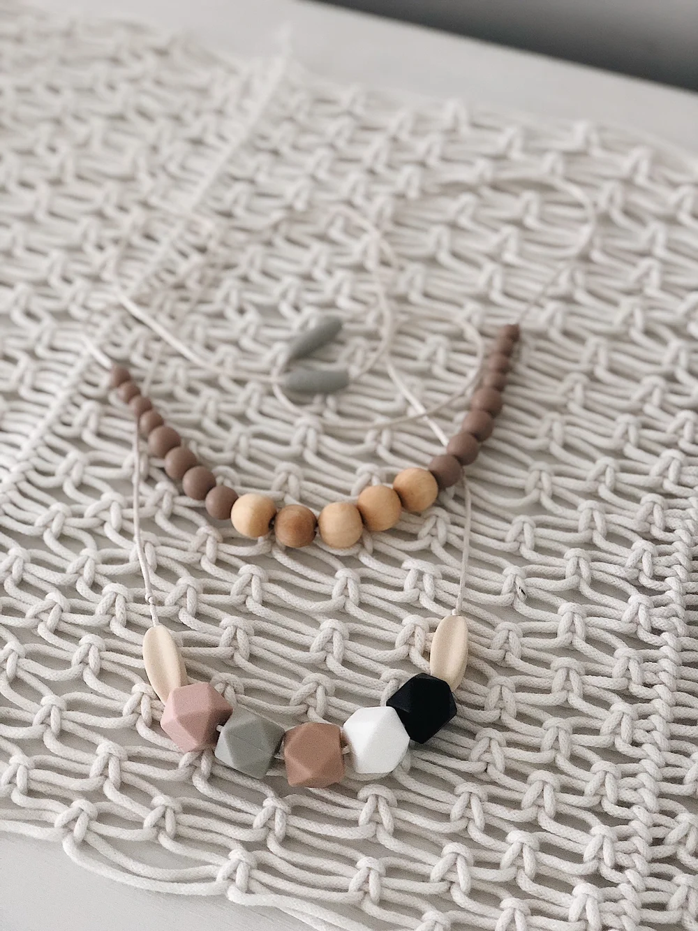 Chewable Charms: Stylish Teething Necklaces + Teether | @DaniMarieGun — mini style