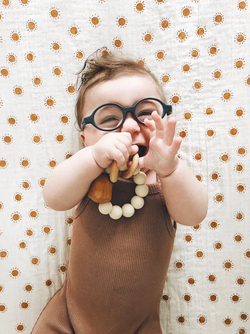 Chewable Charms: Stylish Teething Necklaces + Teether | @DaniMarieGun — mini style