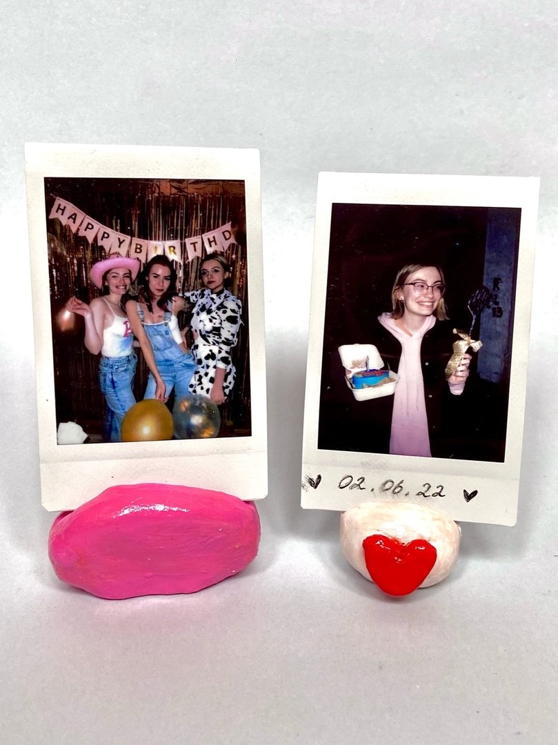 Clay Polaroid Stands — VOL•UP•2