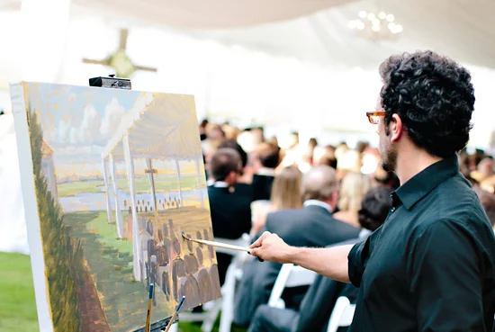 Live Event and Wedding Painting — Ben Keys