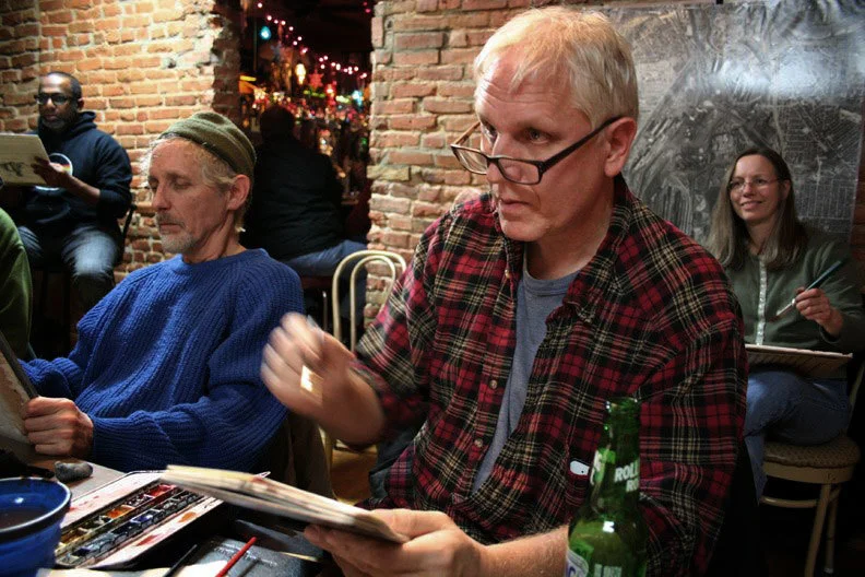 Jeff Suntala — The Pretentious Cleveland Portrait Artists.