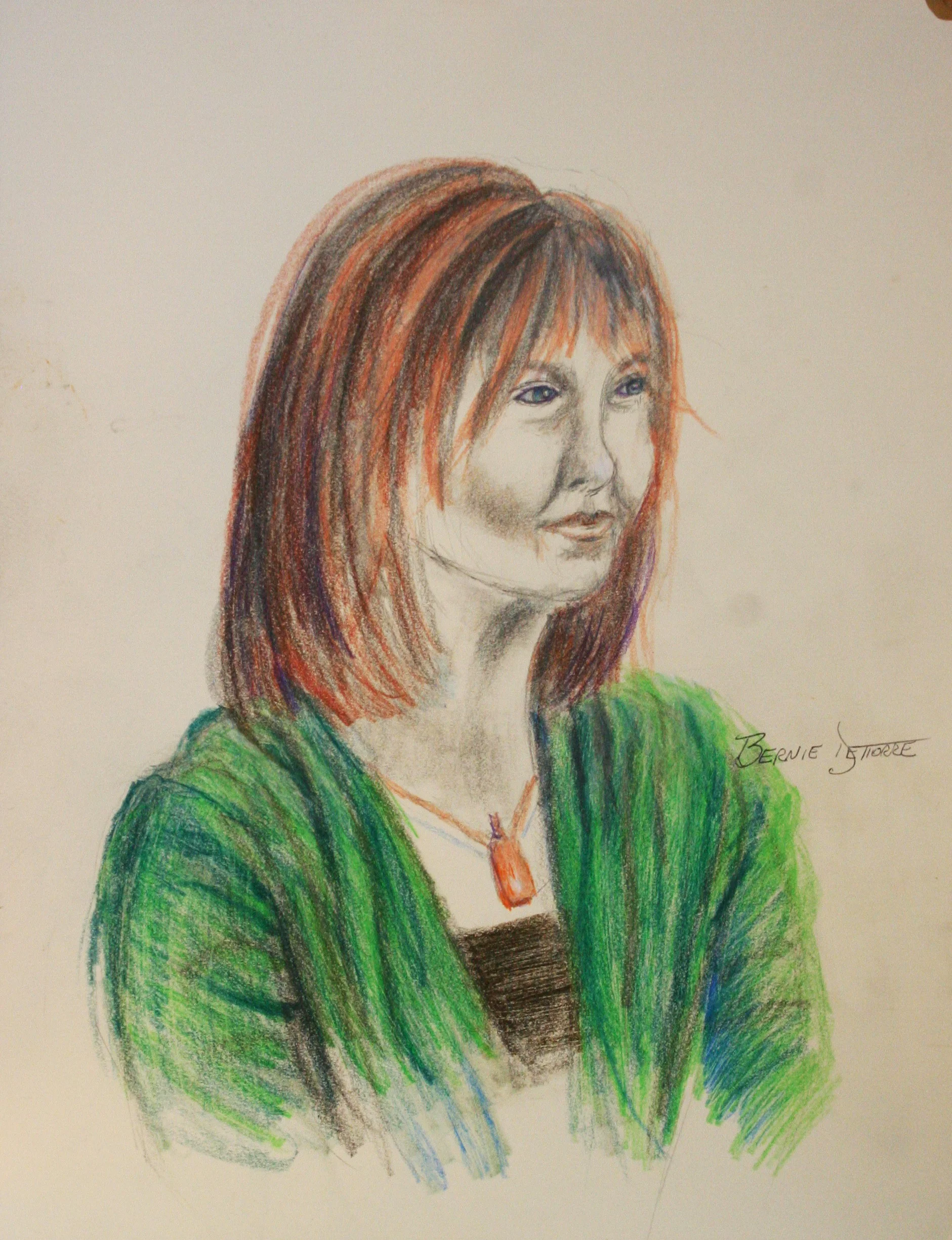 Drawing Robyn Abbott 3-9-18 — The Pretentious Cleveland Portrait Artists.