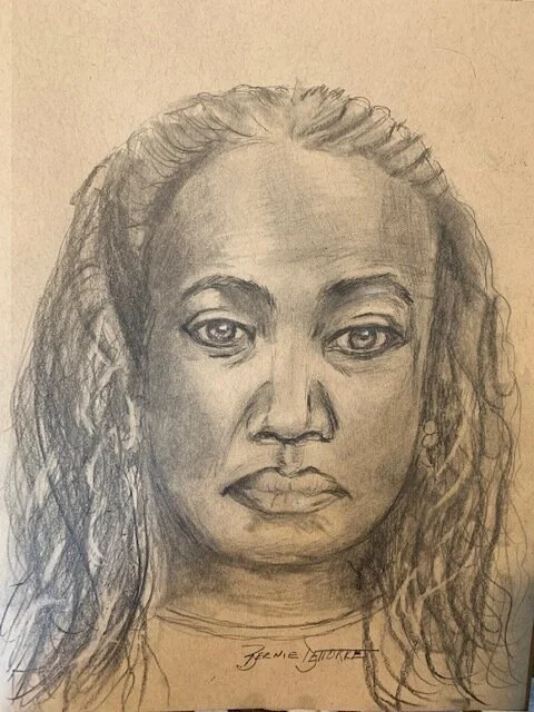 The Pretentious Cleveland Portrait Artists drawing Cassandra McDonald 7 ...