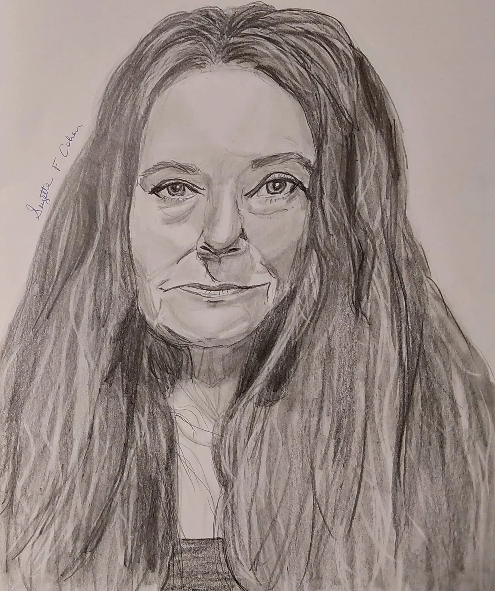 The Pretentious Cleveland Portrait Artists drawing Erin O'Brien at ...