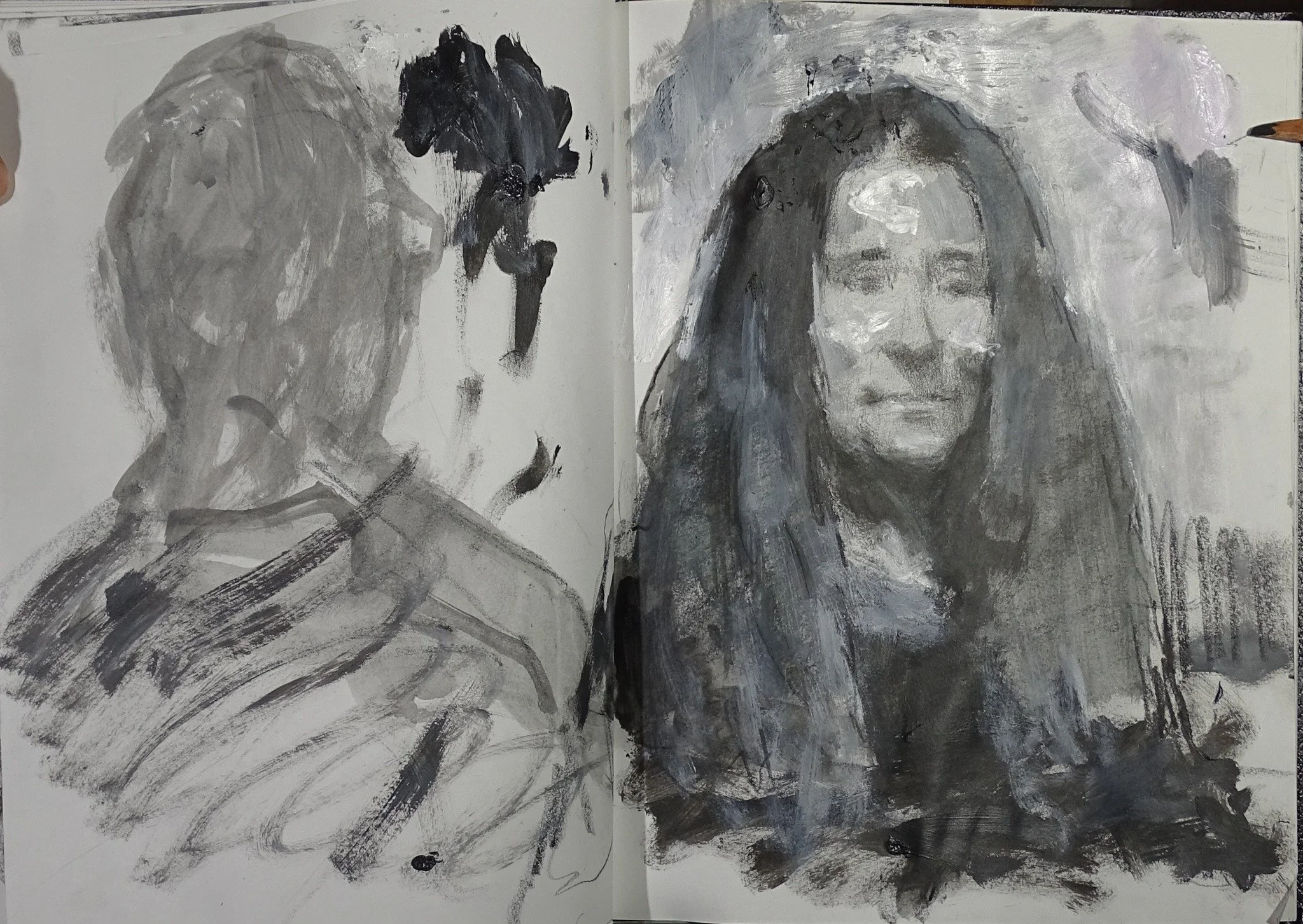 New Model Old School: I sat for the Pretentious Cleveland Portrait ...