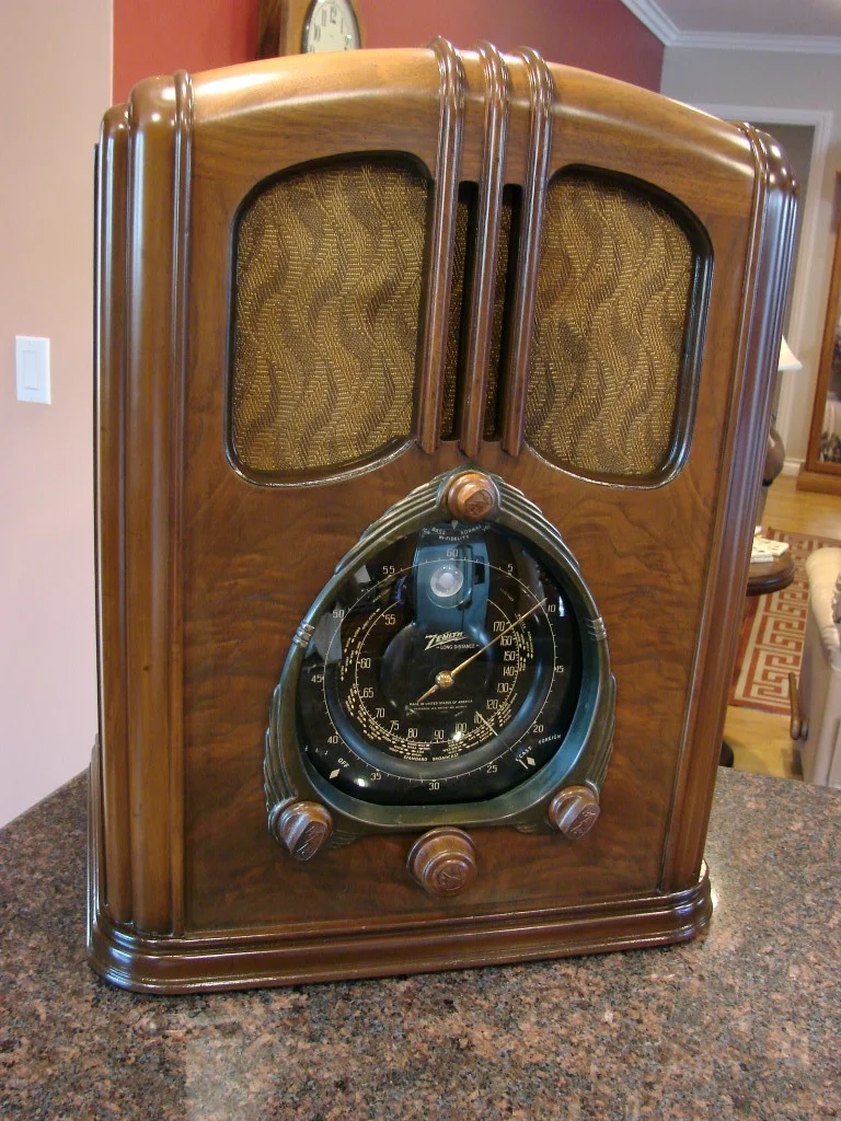 Zenith 7S232 Walton Tube Radio 1938 SOLD!!! — Stan's Antique Radios