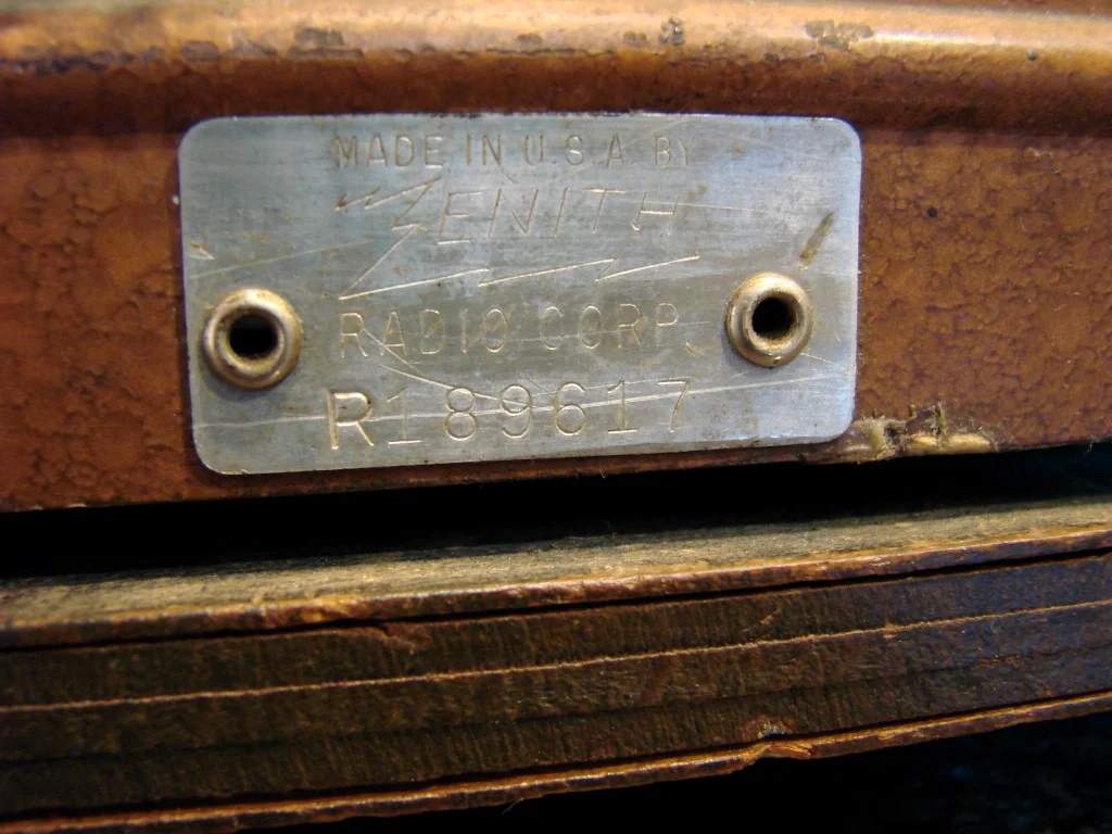 Zenith 7S232 Walton Tube Radio 1938 SOLD!!! — Stan's Antique Radios