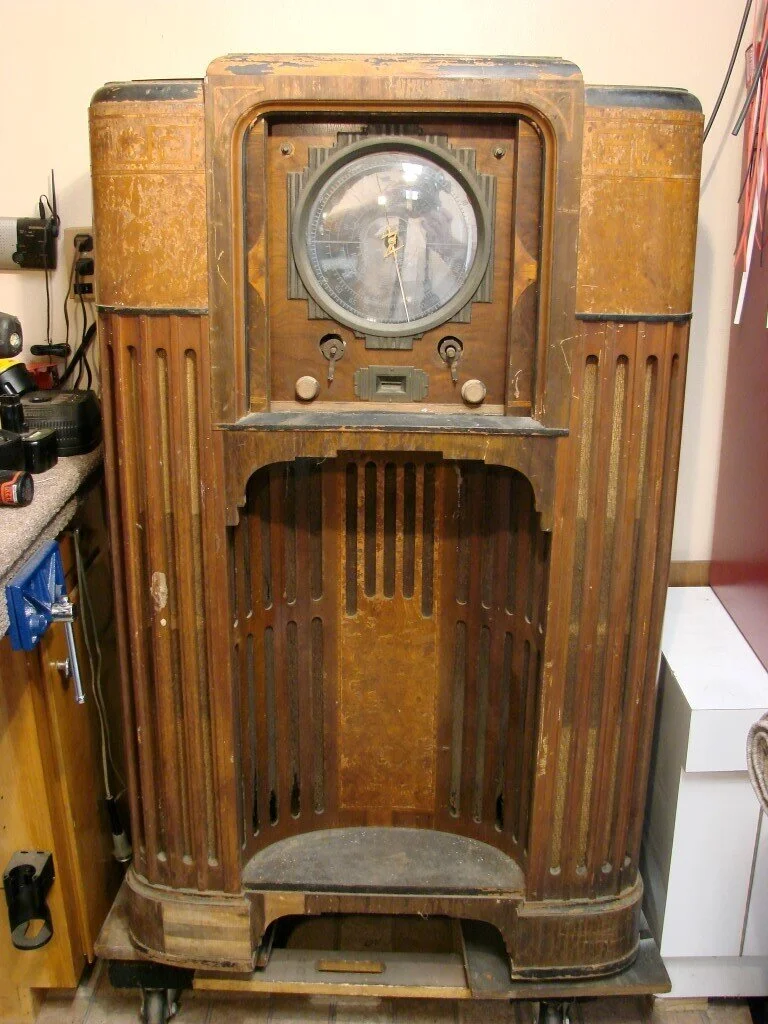 Zenith 1000Z Stratosphere before restoration — Stan's Antique Radios