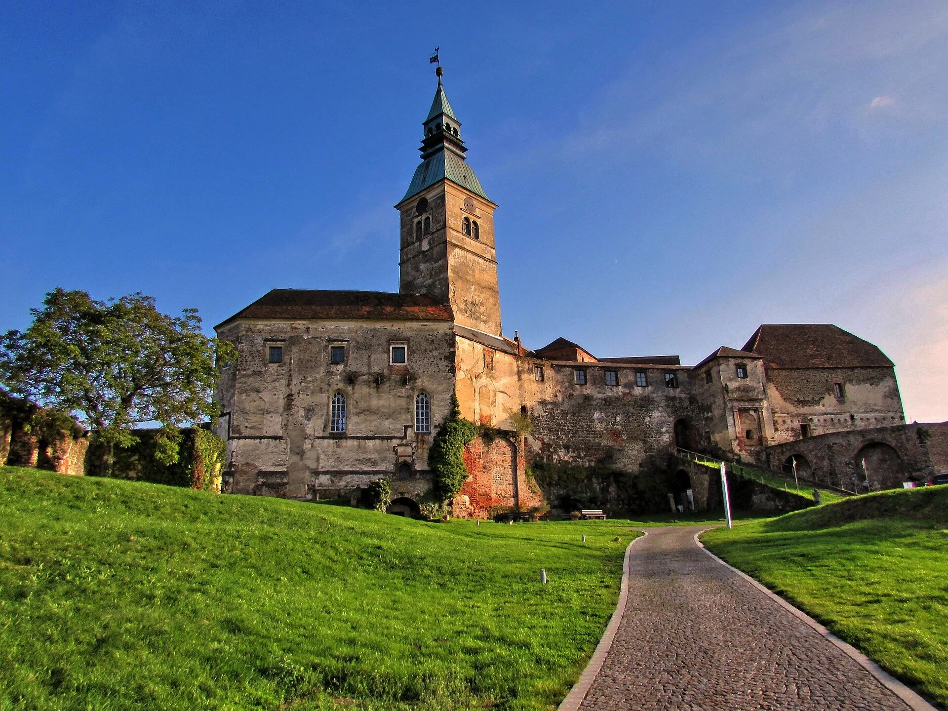 Güssing Castle in Austria