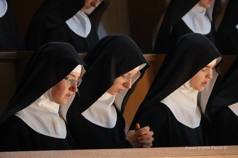 Benedictines of Mary Record for First Time In Three Years — KAREN PULFER FOCHT -Photojournalist