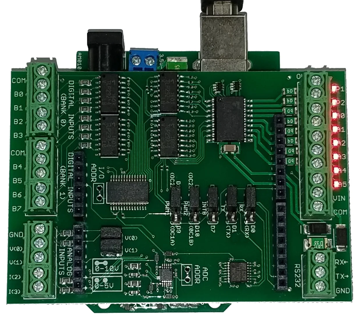 New 24v Industrial Io Shield Plc Replacement V2 — Rugged Circuitsrugged Arduino