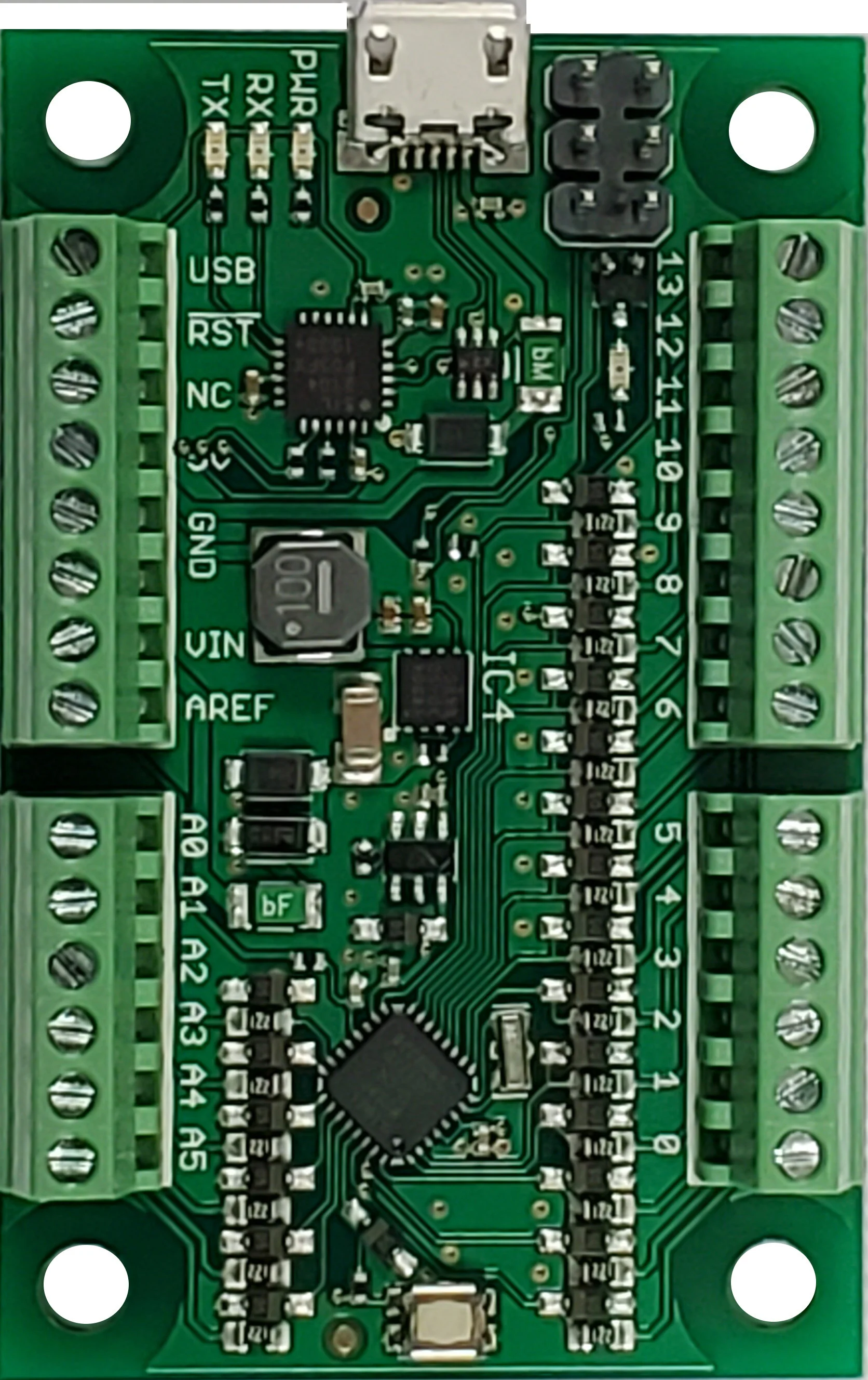 Ruggeduino MINI SMALLS-SE ST "Screw Terminal" — Rugged CircuitsRugged ...