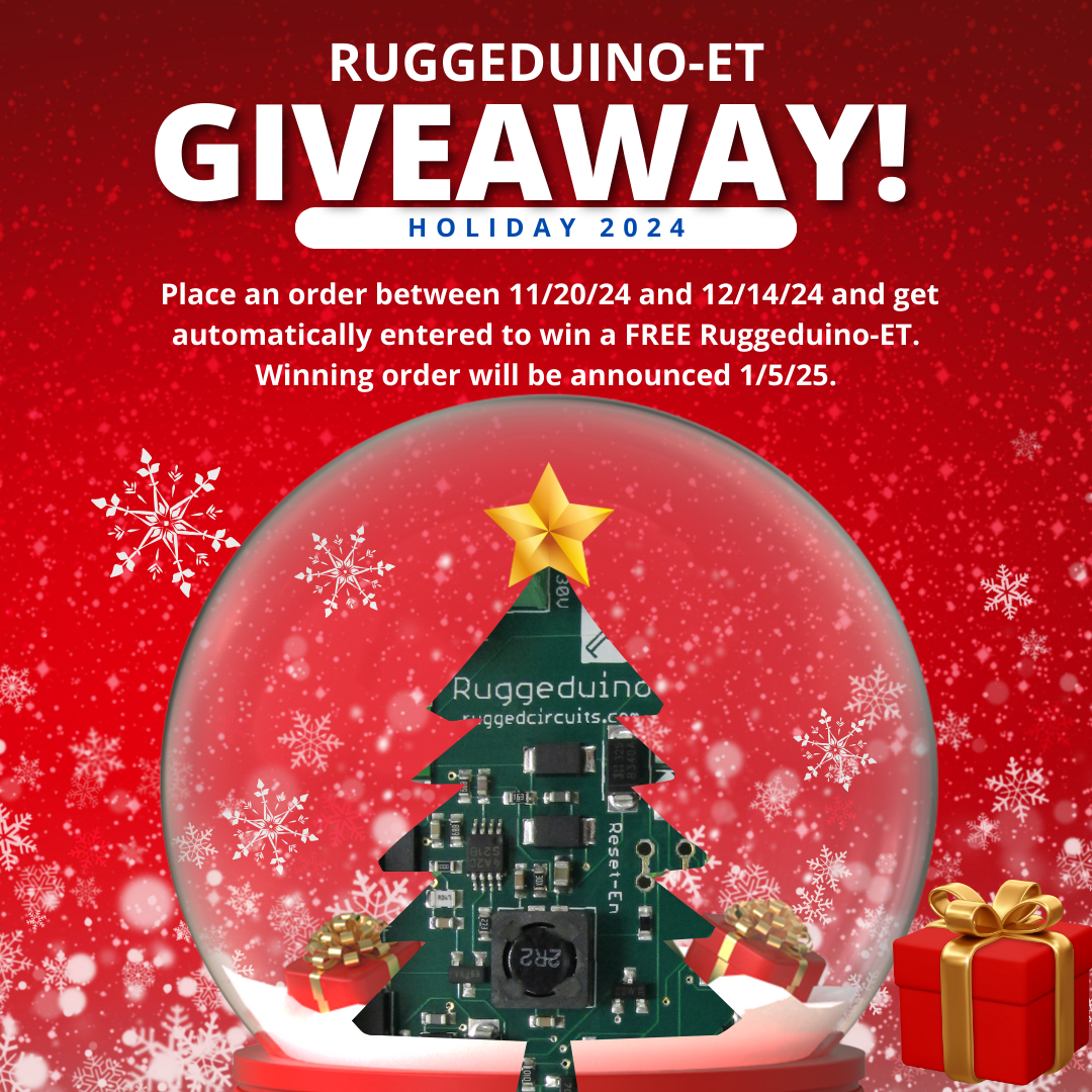 Giveaway 2024 — Rugged CircuitsRugged Industrial Arduino Microcontrollers