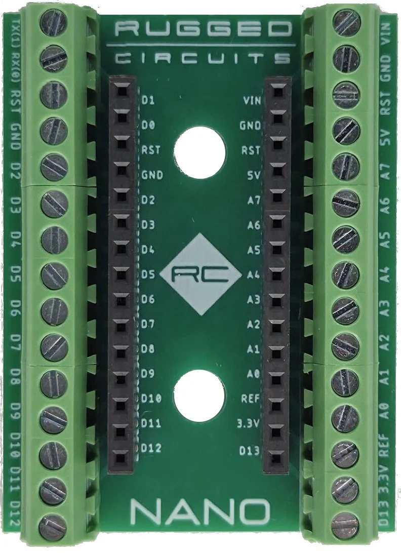 Rugged NANO Secure Screw Shield DIN Mount Capable for Best Solution for Industrial Applications ...