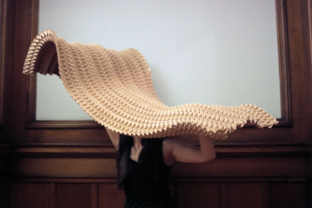 Paper Window Display for Desso — Paper Artist London | Foldability