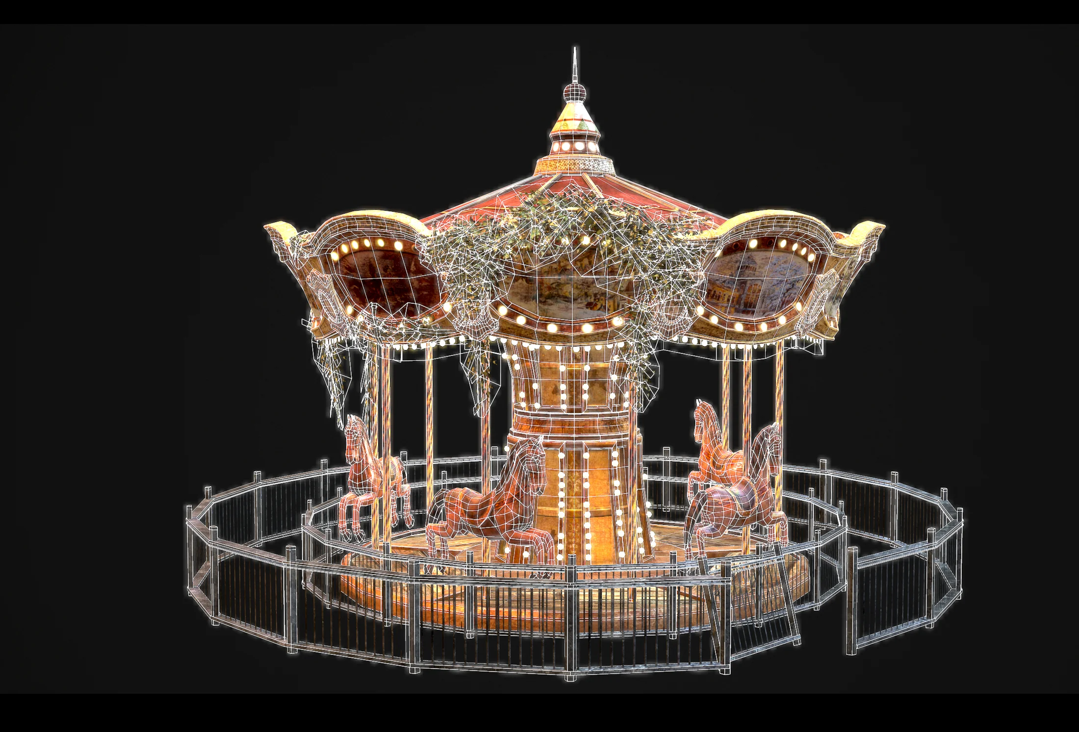 ABANDONED CAROUSEL — LUCAS SPARKS