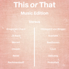 This or That... Music Edition — Piano Possibilities