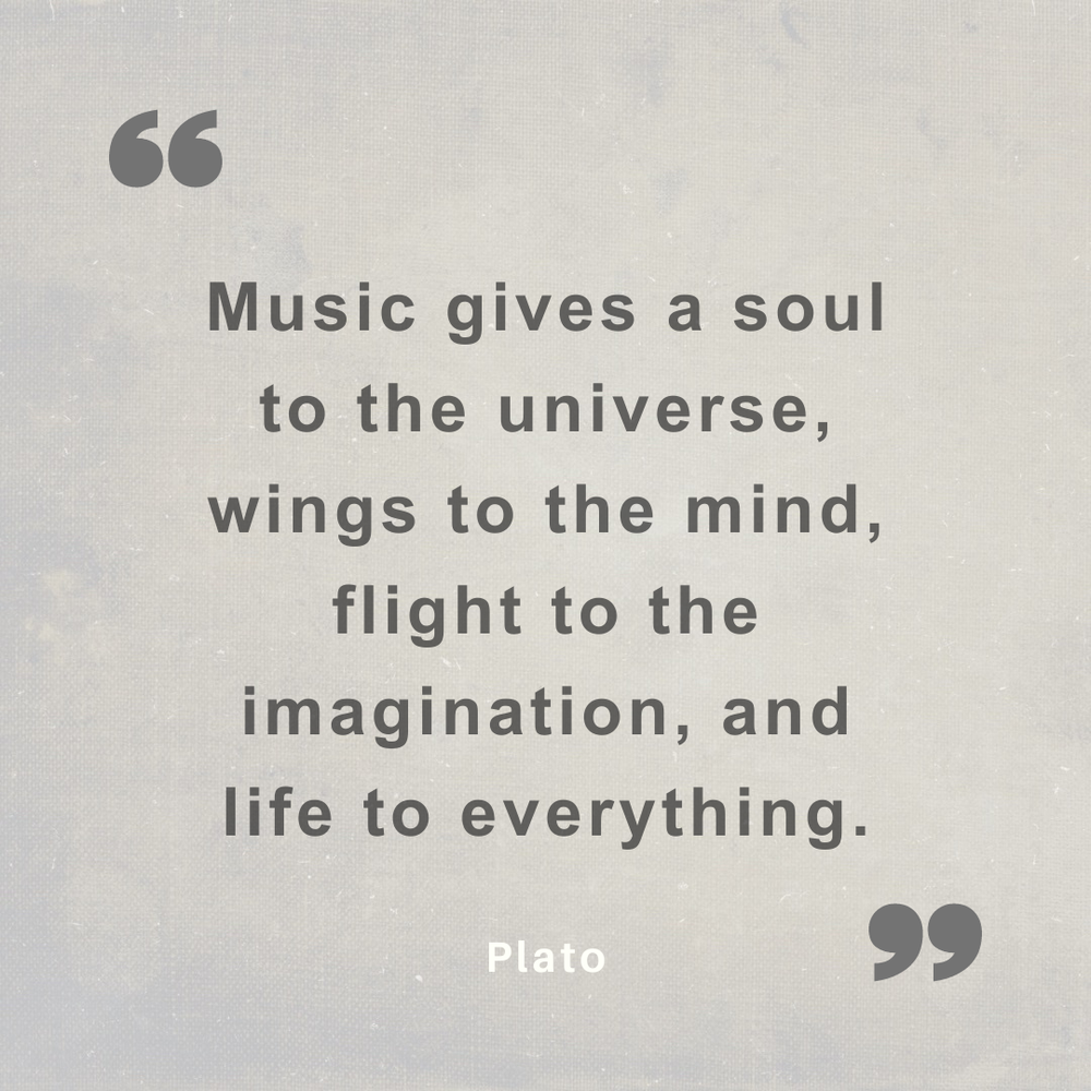“Music gives a soul to the universe..." — Piano Possibilities