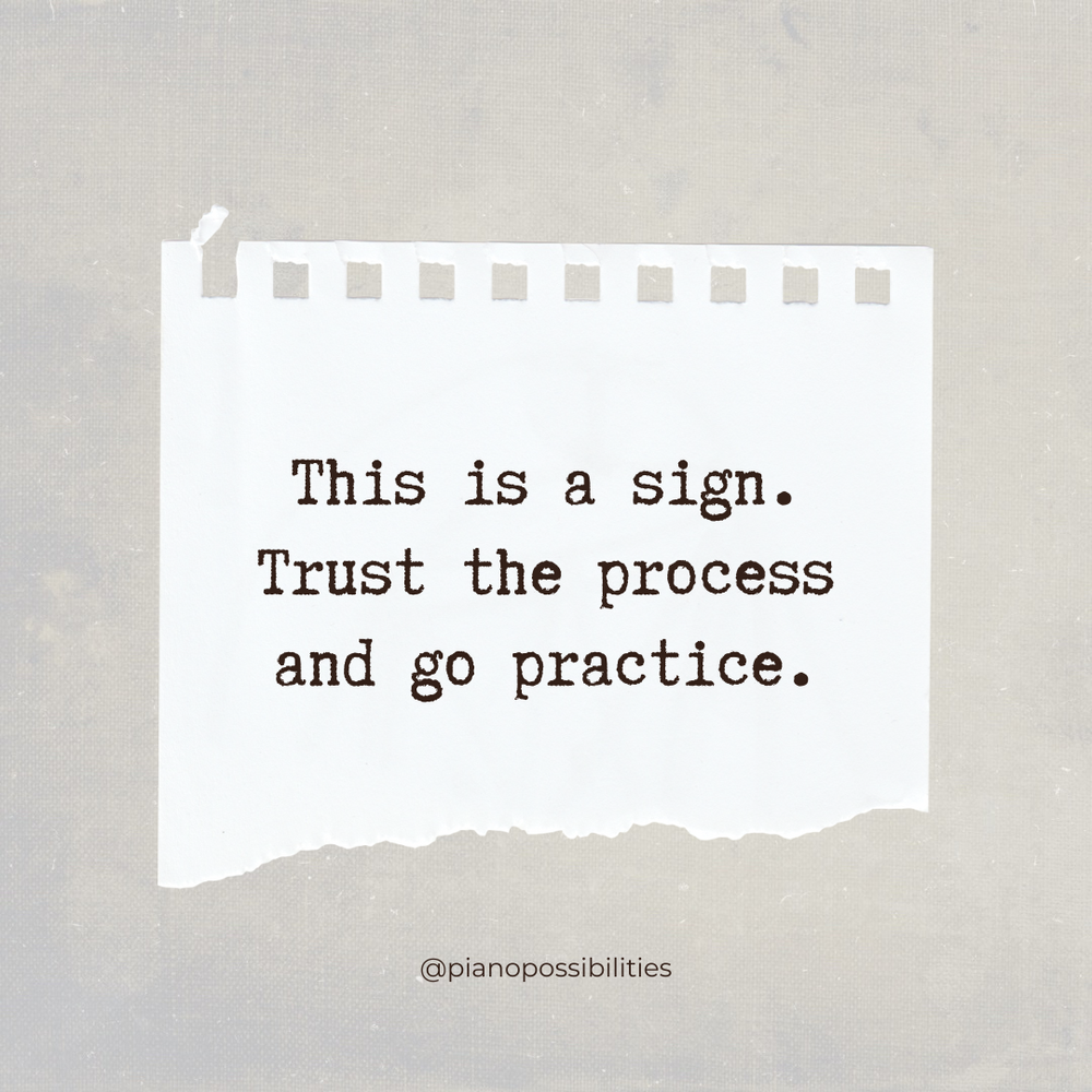 Trust the Process — Piano Possibilities