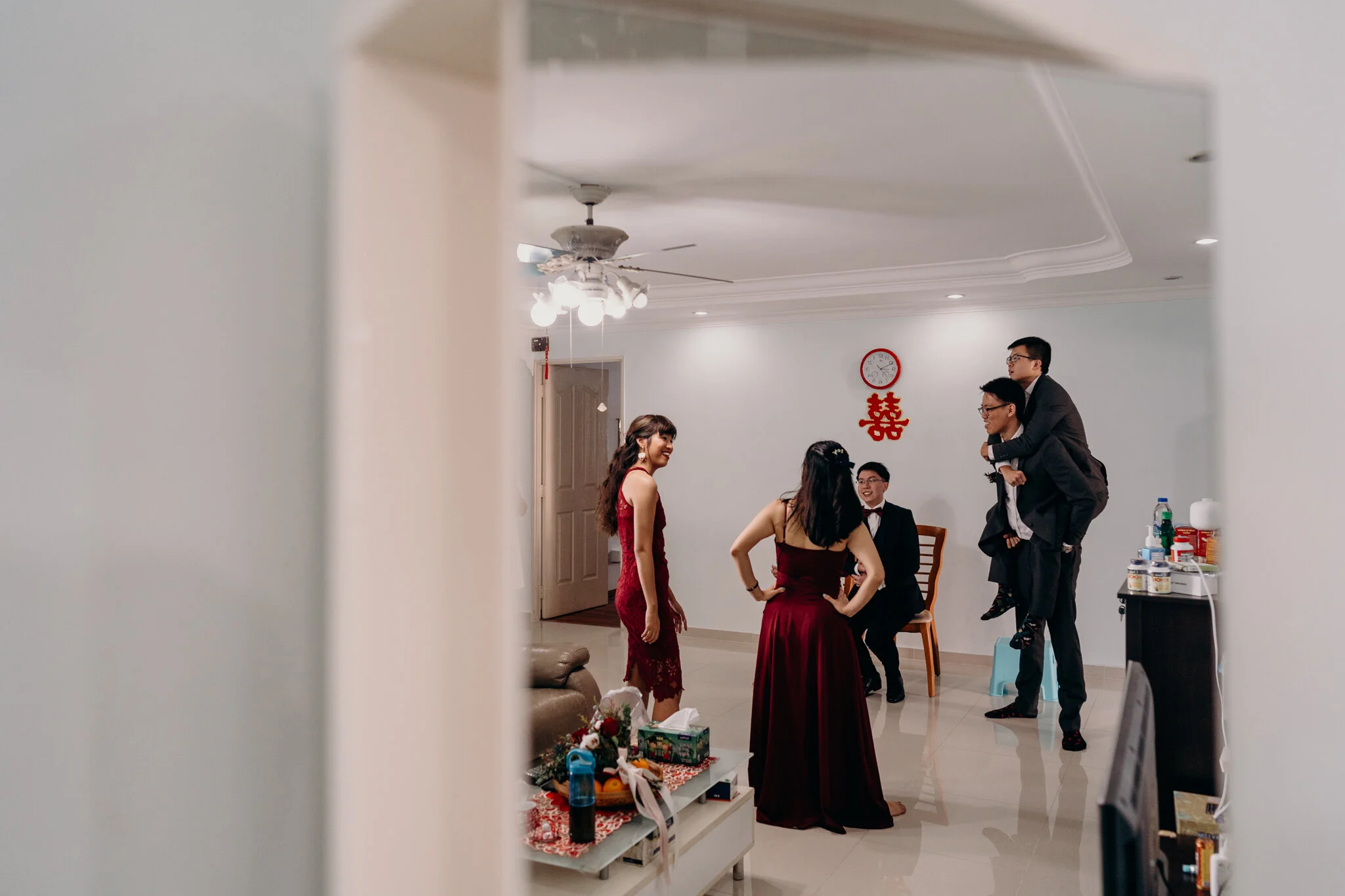 Josh & Jamie's home solemnisation — juxtapose pix | Singapore Pre ...