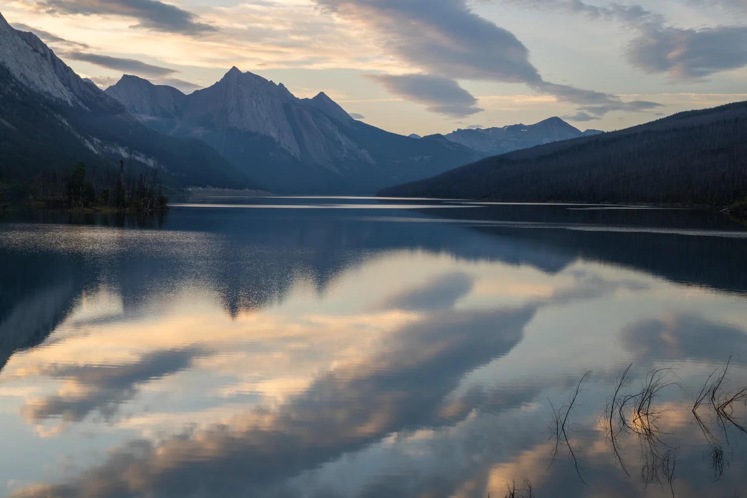 Canadian Rockies Sunset