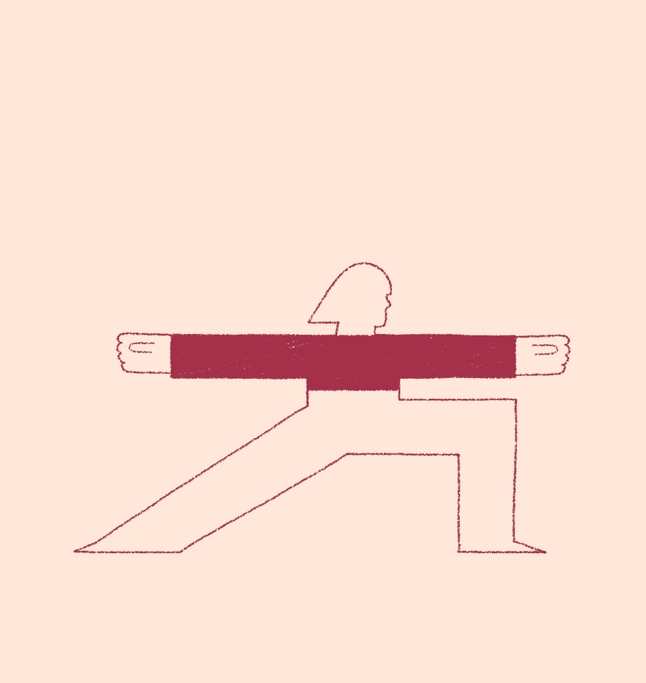 Animated Yoga Poses - I AM A