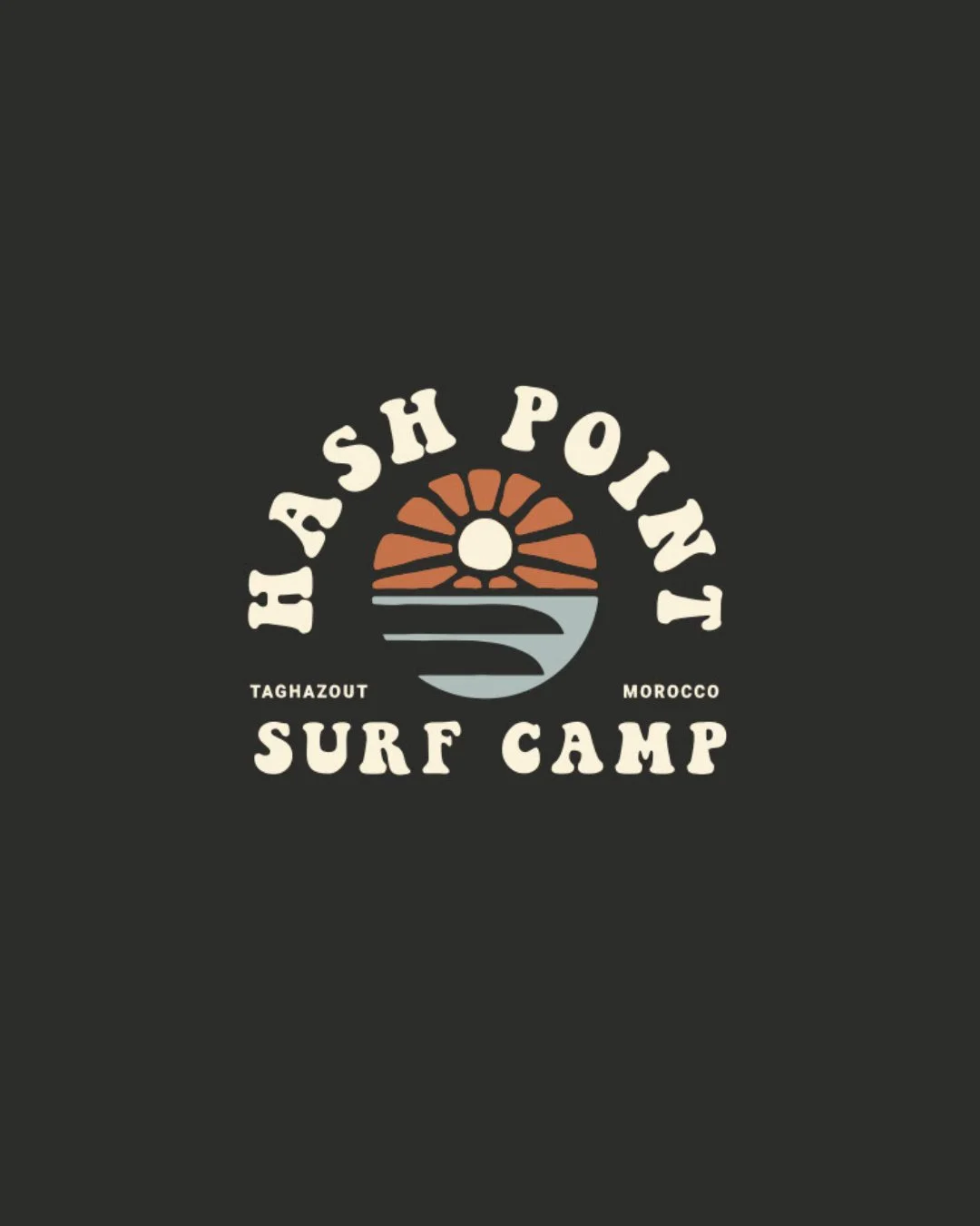 HASHPOINT'S NEW LOGO — Hashpoint Surf Camp, hotel & surf school Taghazout Morocco