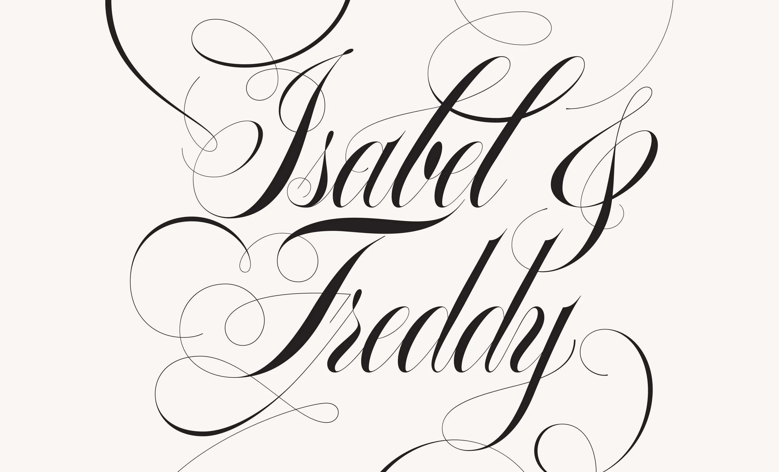 Lettering — Isabel Urbina Peña
