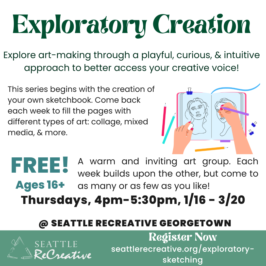 FREE Art Group: Craft Support — Seattle Recreative