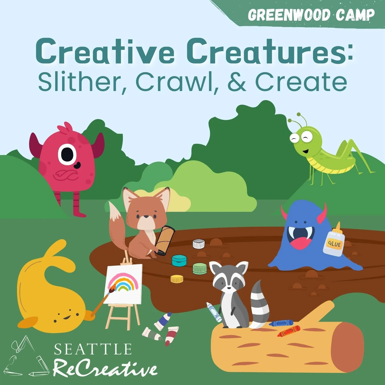 Creative Creatures Greenwood 7/14-7/18 — Seattle Recreative