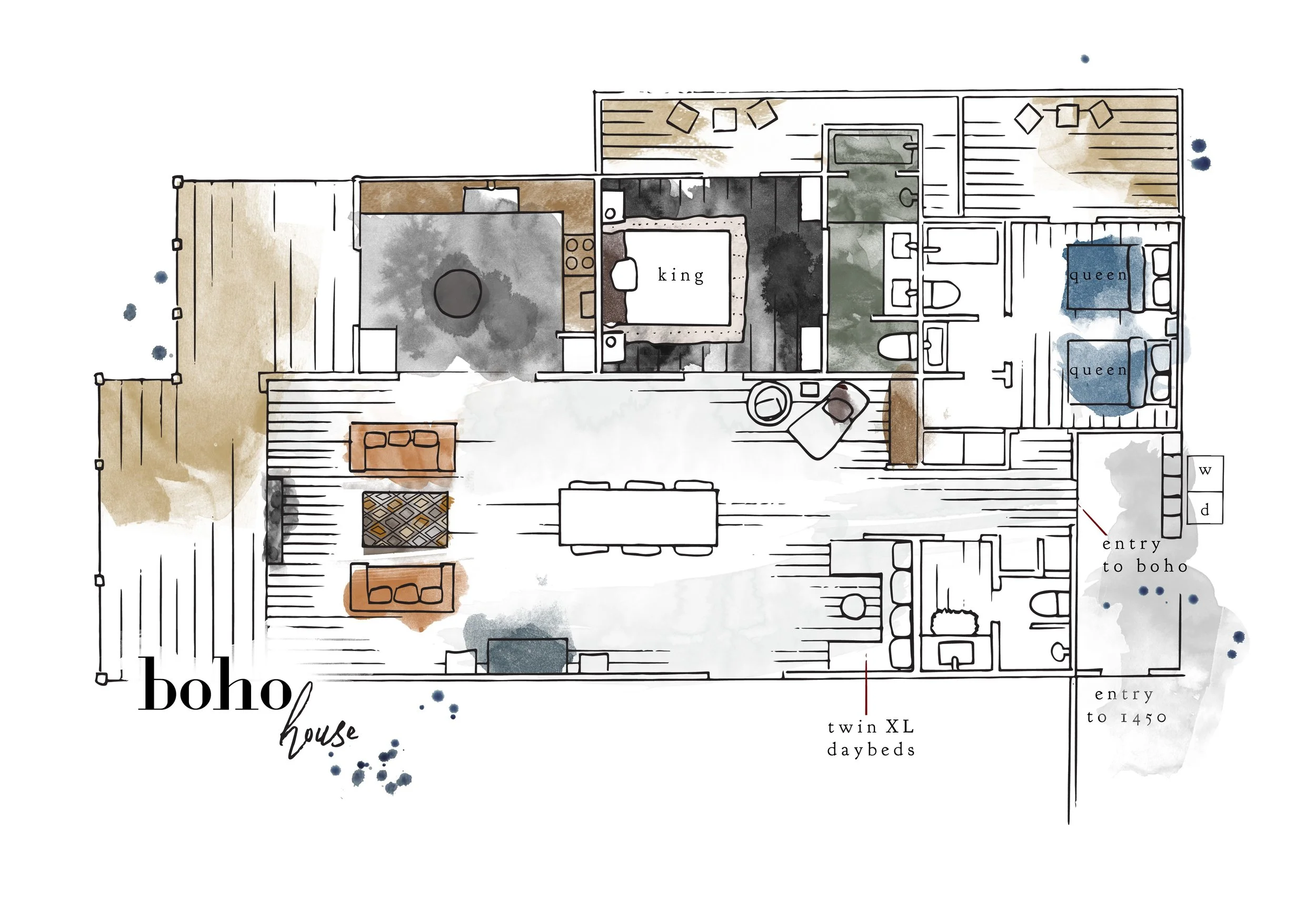 Boho Amenities & Rates — The Vintage Round Top