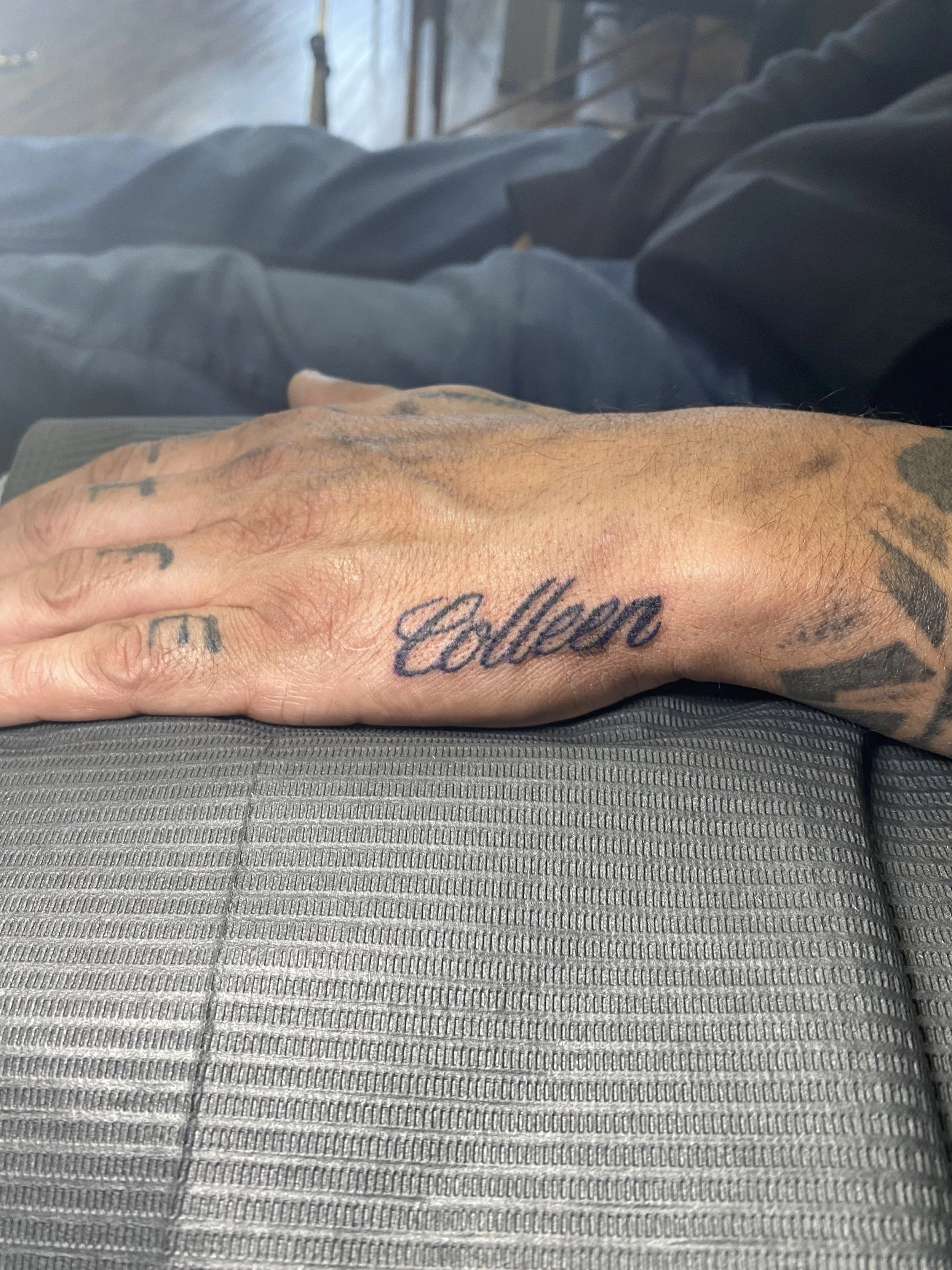 Lettering Tattoo Design — The Fountainhead Tattoo