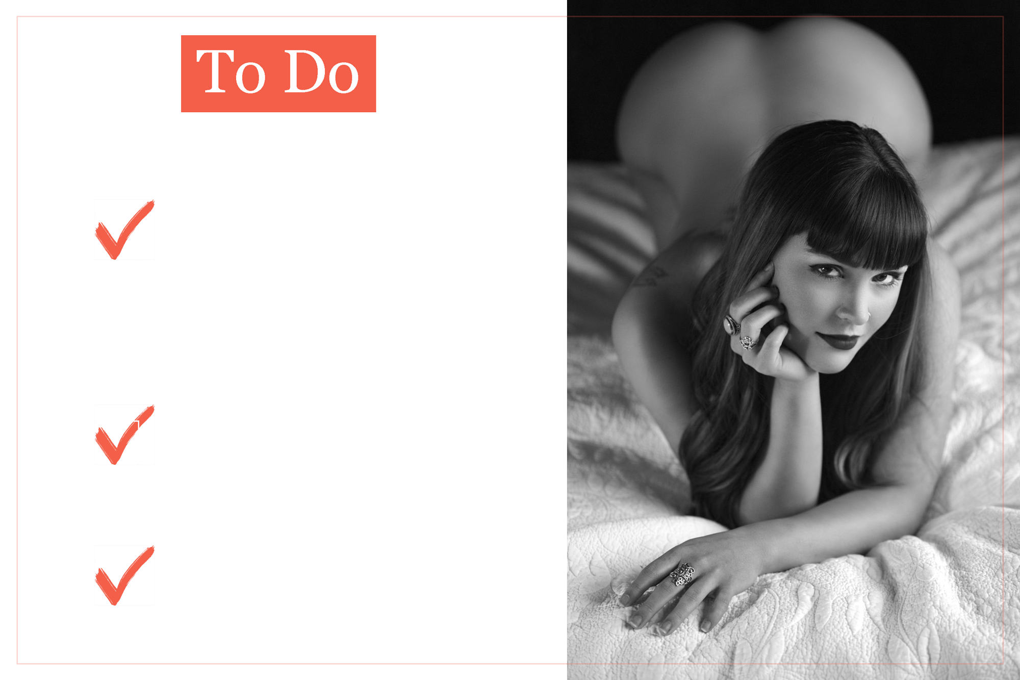 Boudoir Photo Shoot Tips