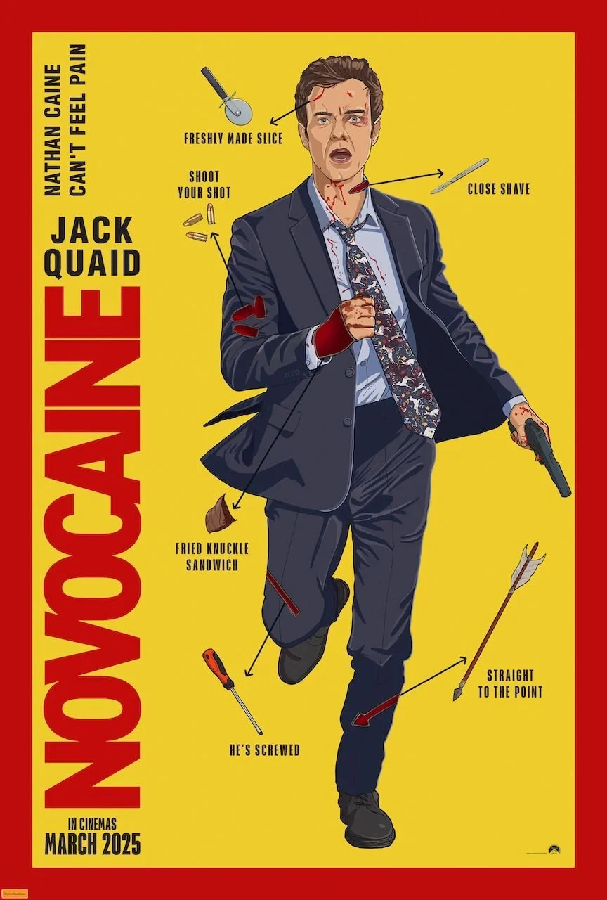 MOVIE REVIEW/ "Novocaine"