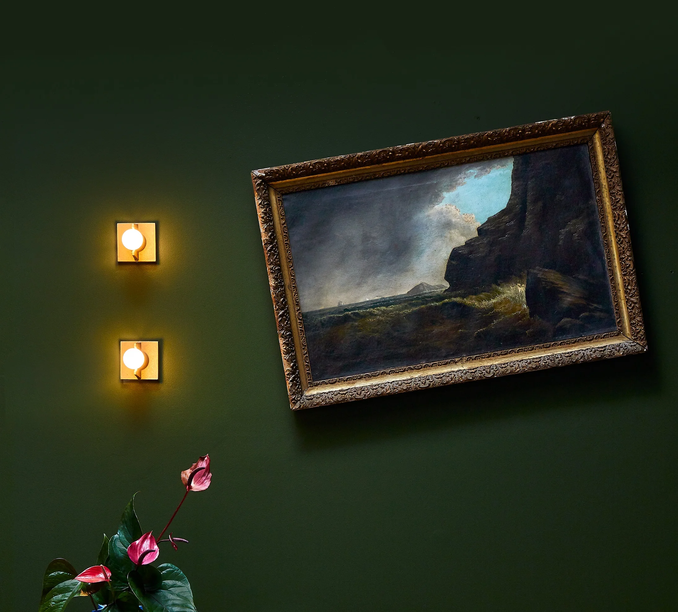 Meridian Sconce - 4.5" Square | O&G STUDIO
