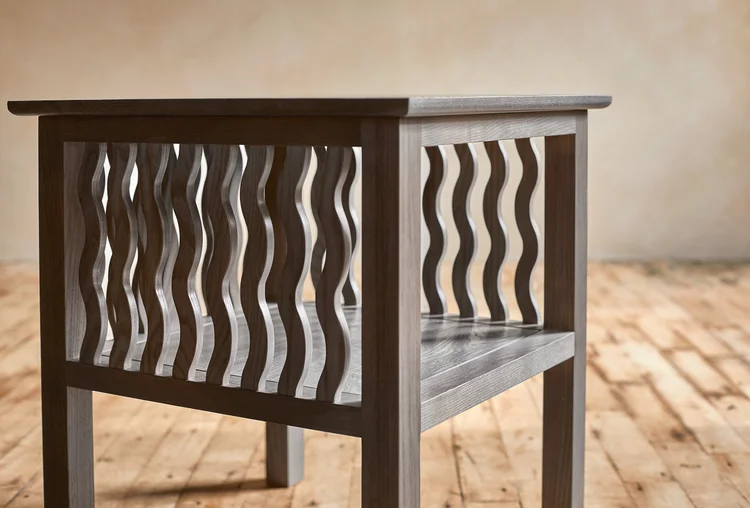 Rill Side Table | Wooden End Table | O&G Studio