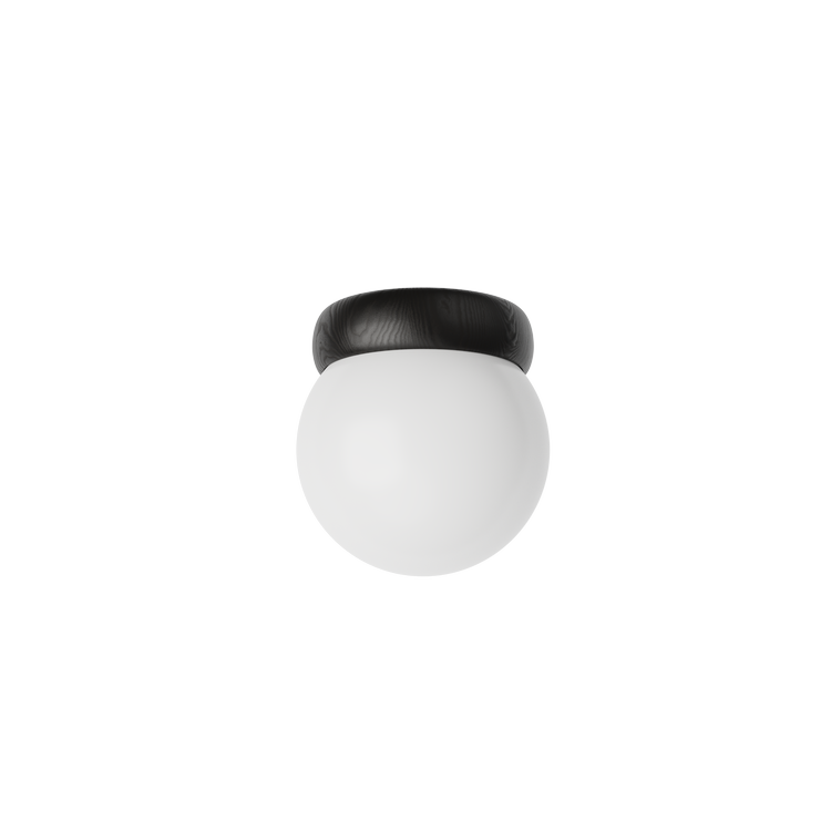 Ayla Flush Mount Globe - 12 | O&G Studio